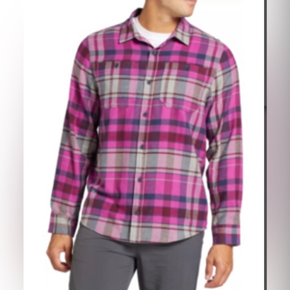 Alpine Design | Shirts | Alpine Pink Purple Flannel Shirt Size Large ...